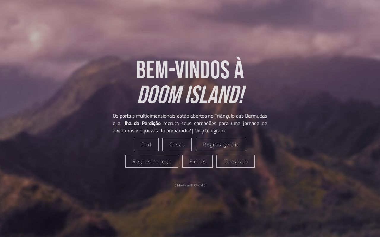 𝘿𝙊𝙊𝙈 𝘐𝘚𝘓𝘈𝘕𝘋 — RPG